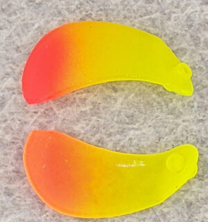 Tomahawk Wing Blade Chartreuse/Pink UV – Dutch Fork Lures LLC