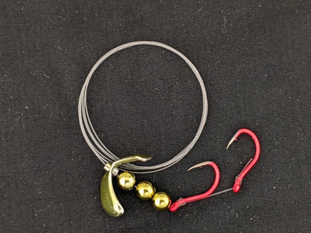 Kokanee Rig UV Gold – Dutch Fork Lures LLC